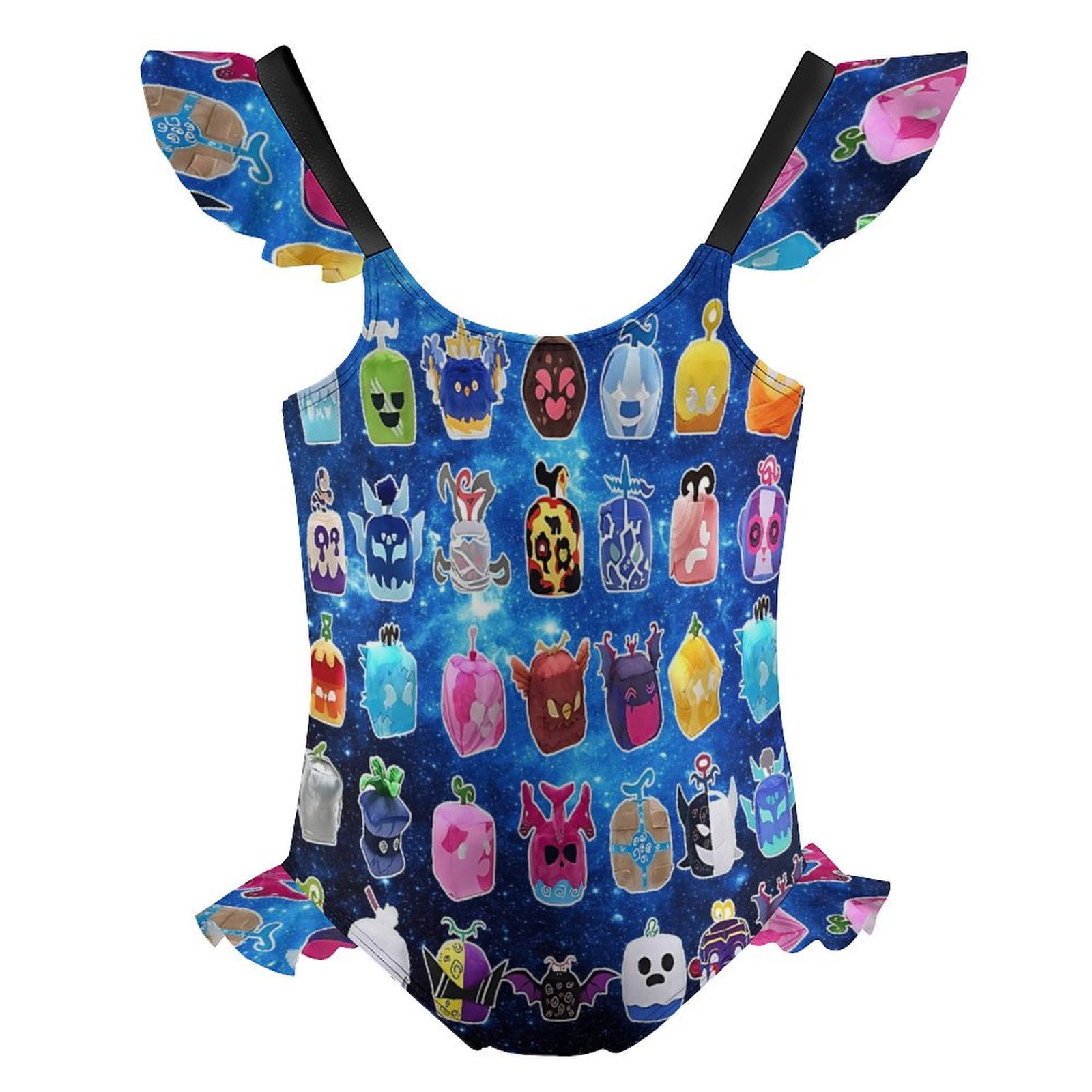 Girls Blox Fruits One Piece Swimsuit Bathing Suit Beachwear - Walmart.com