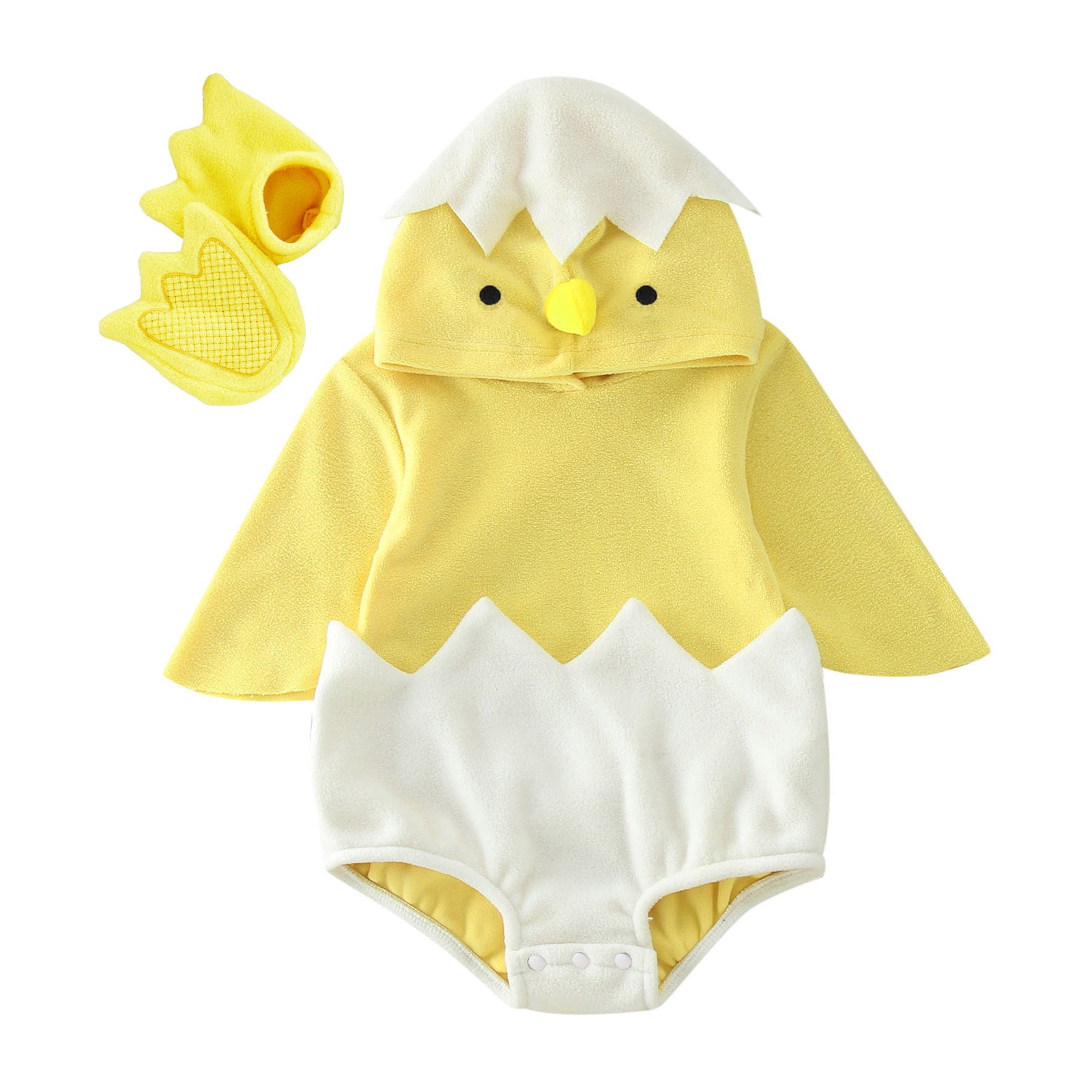 Girls Bodysuits Soft Overalls Adorable Animal with Footwear Set for and ...