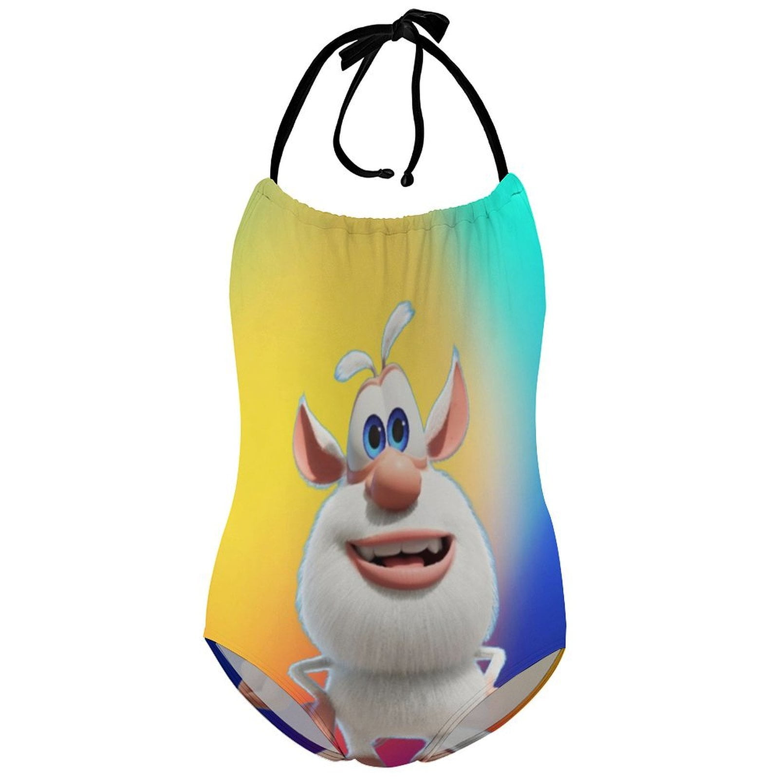 Girls Boo-Ba One Piece Halter Swimsuits Bathing Suit for Beach Pool ...