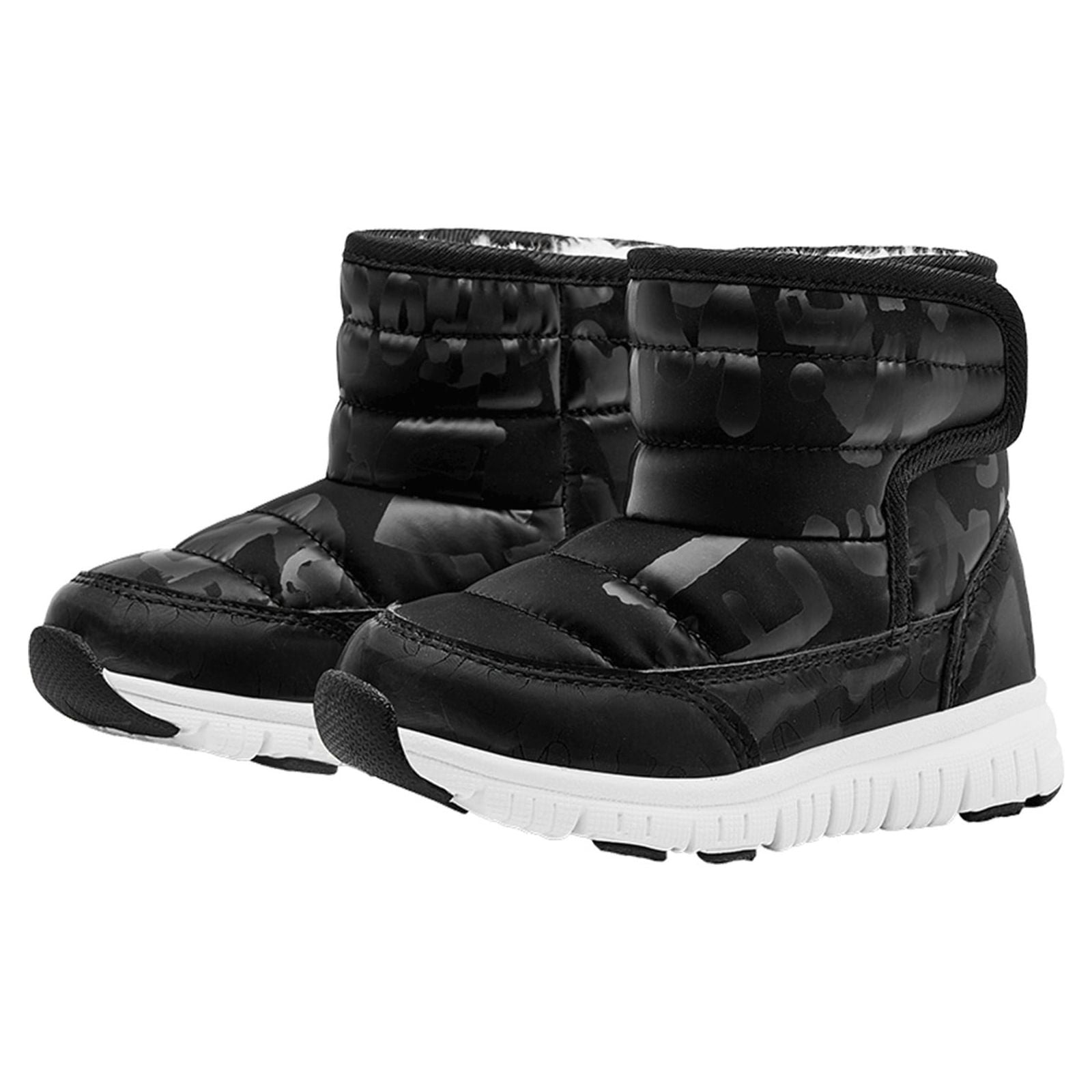 Girls Boots Boys Girls Snow Boots Winter Waterproof Slip Resistant 8811