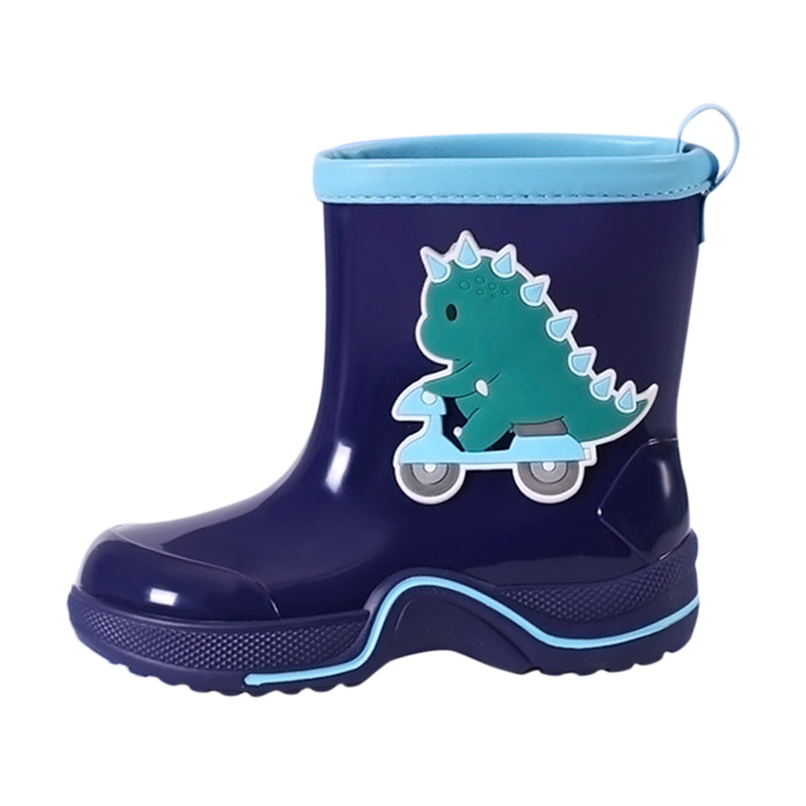 Girls Boots Kids Baby Cartoon Shoes Reto Classic Children Rainboots ...