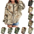 Girls Boys Camo Hoodie Toddler Oversized Hooded Sweatshirt Camouflage ...