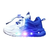 Girls Boys Light Up Shoes Toddler Slip on Lightweight Led Flashing ...
