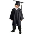Girls Boys Preschool Graduation Cap and Gown for Toddlers Black Cap and ...