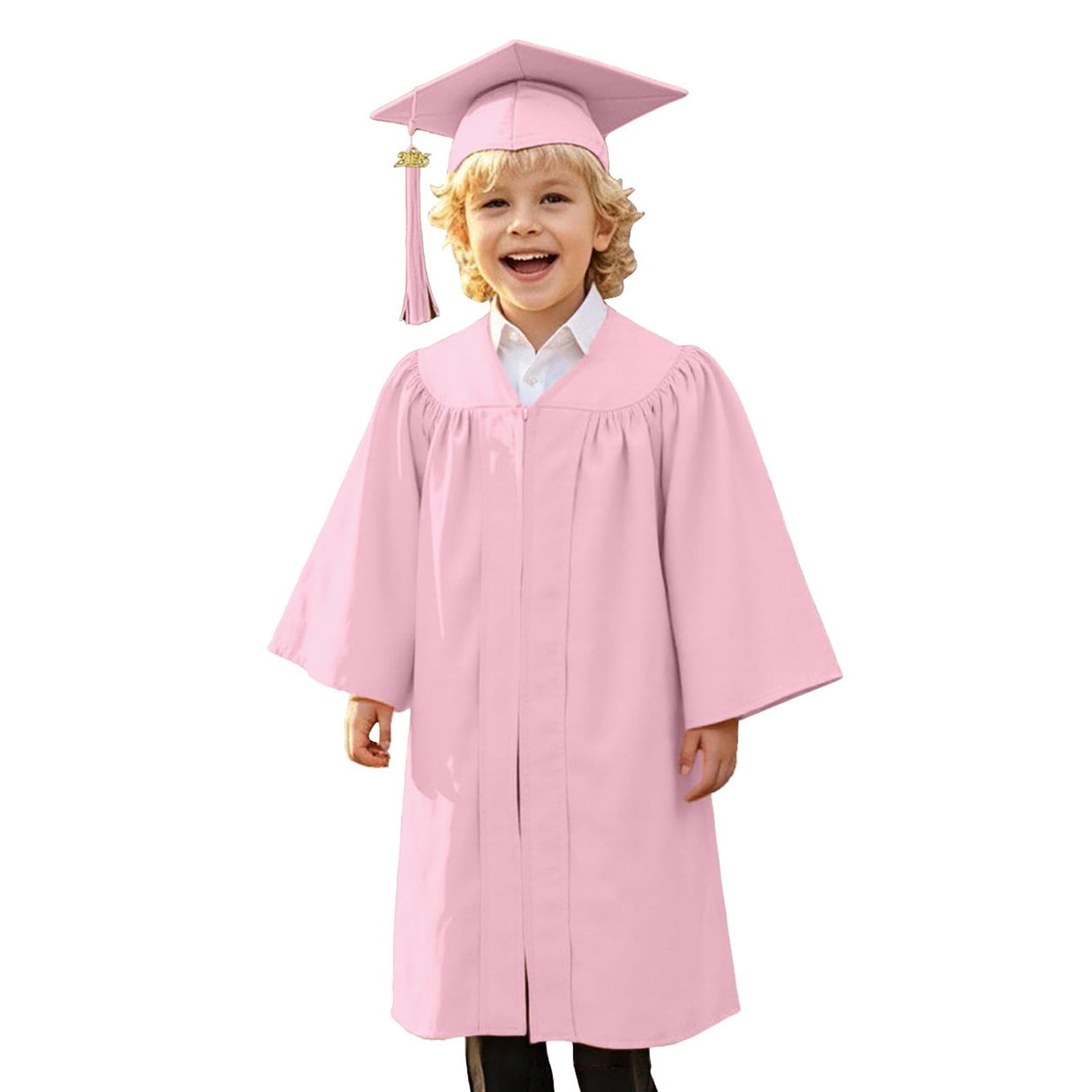 Girls Boys Primary School Graduation Graduation Gowns for Kids with Cap ...
