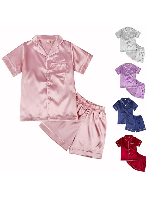 Kids Satin Pajamas
