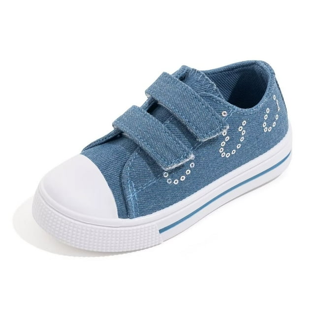 Girls Boys Sneakers Kids Easy Fasten Shoes Toddler Casual Lightweight ...