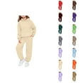 Girls Boys Track Suit 2026 Trendy Basic Hooded Sweatshirt Sweatpants ...