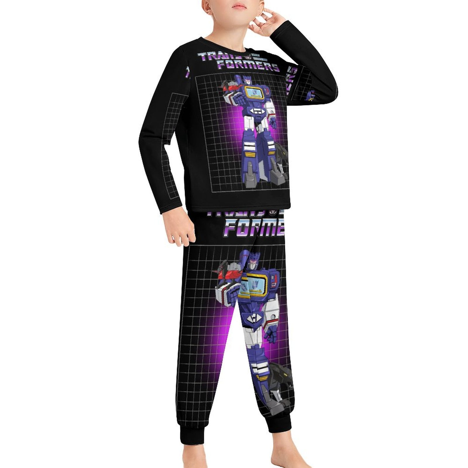 Girls Boys Transformers T Shirt Pants Set Pajamas Set Outfits Casual ...