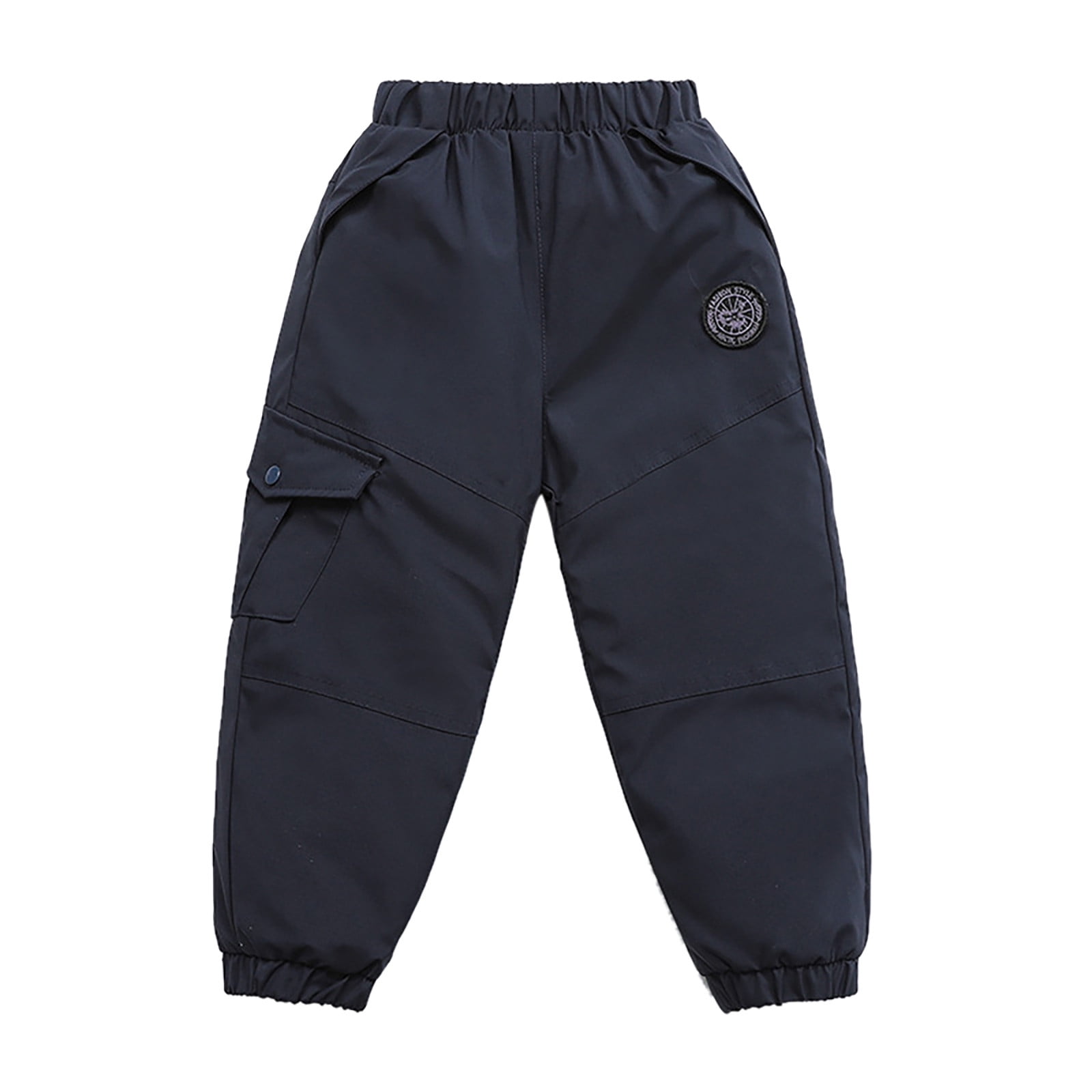 Girls Boys Winter Snow Pants Kids Thick Warm Pants Child Activewear ...