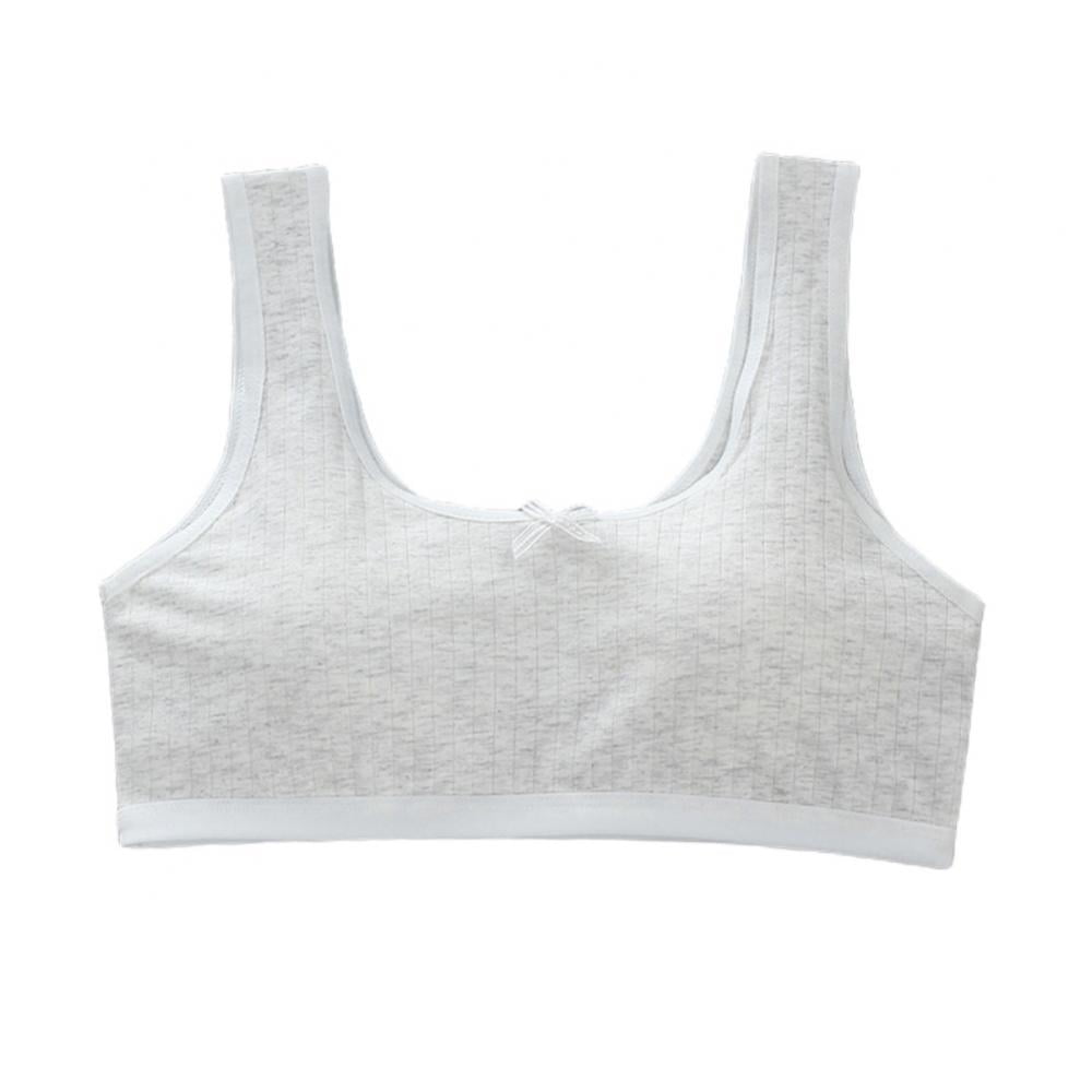 Girls Bra Development Period Pure Cotton Underwear Sports Training Bra ...