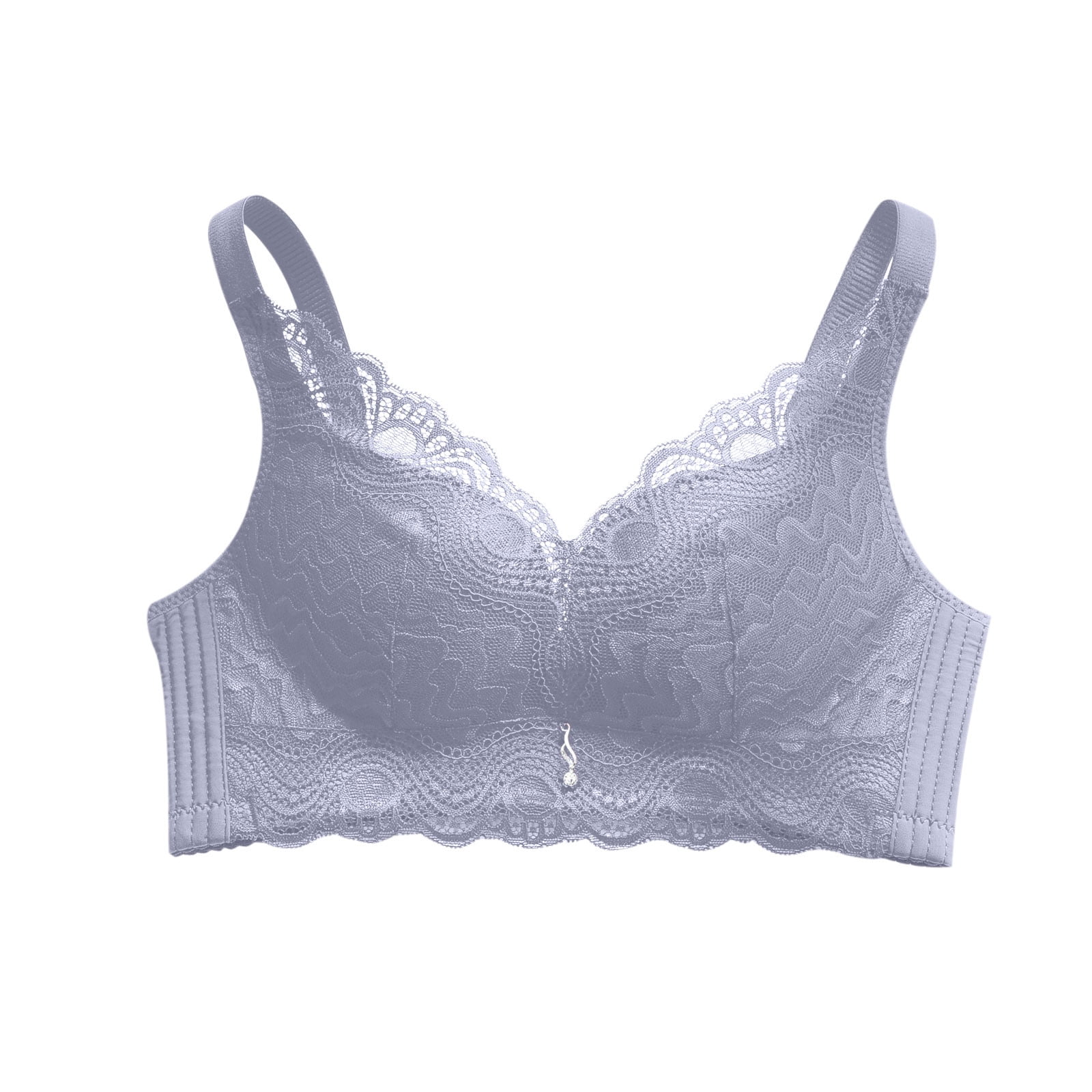 Girls Bra Women Ladies Comfortable Breathable No Underwire Lace Push up ...