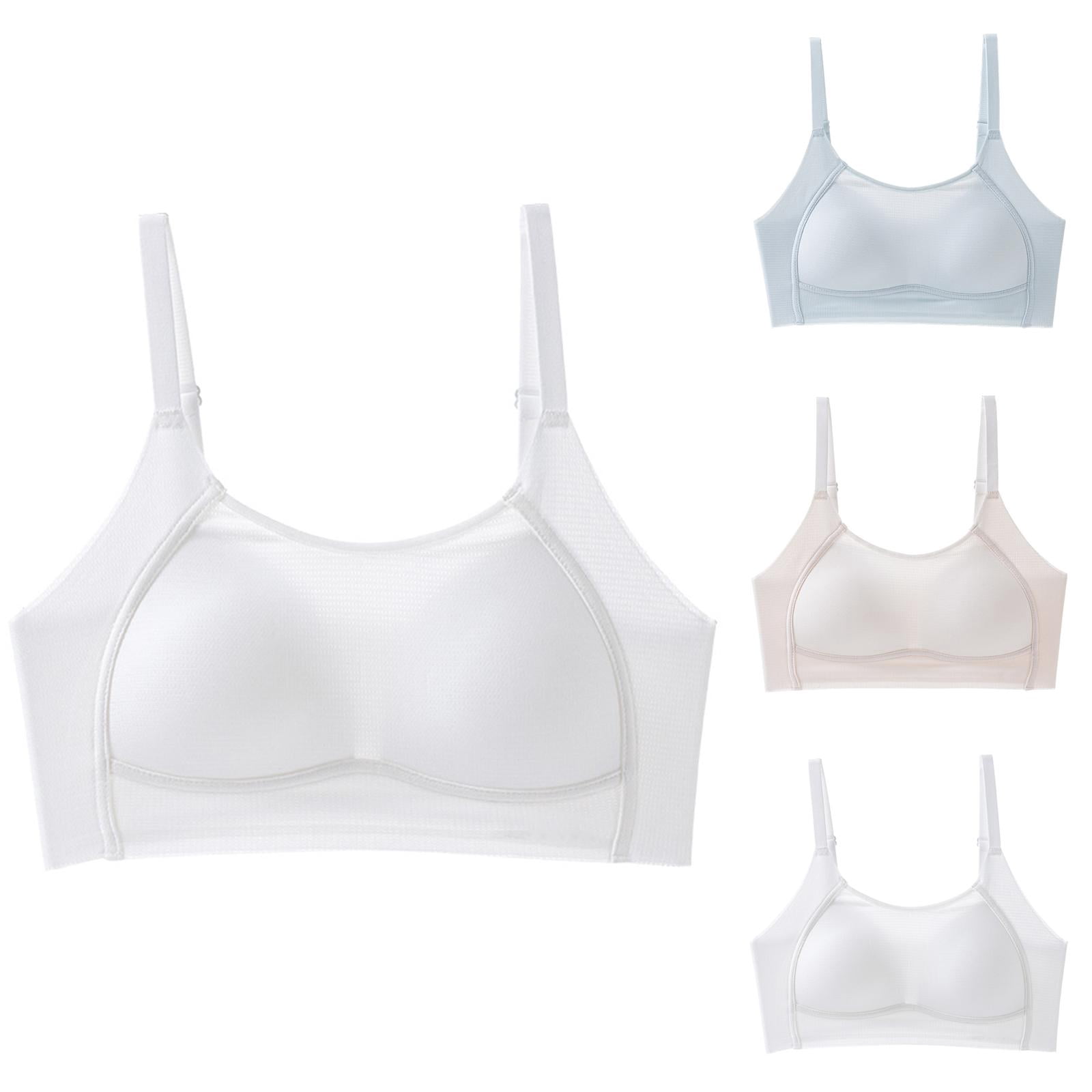 Girls Bras Girls' Training Bras Girls Underwear Comfortable Seamless ...