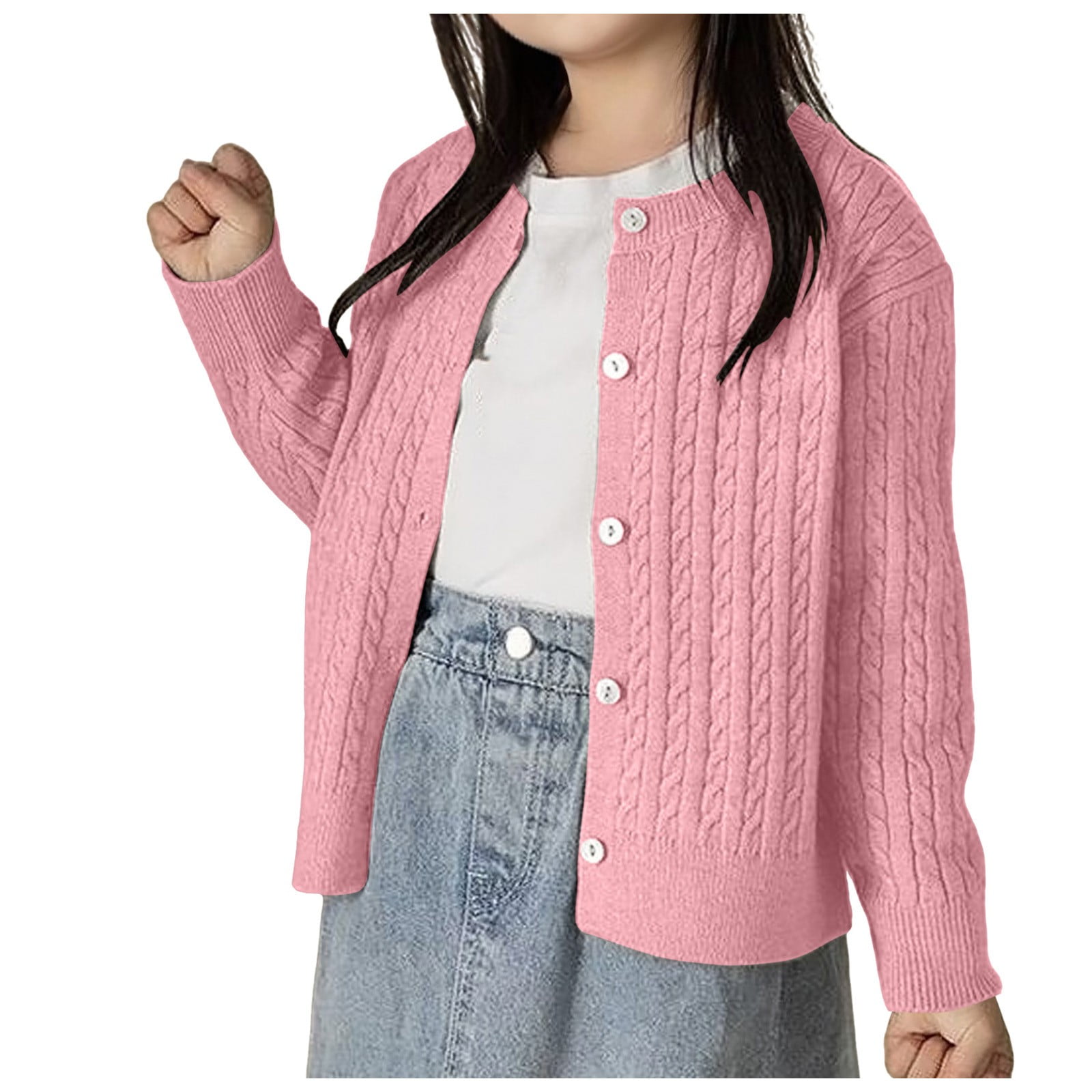 Girls Cardigan Sweaters 7-16 Toddler Girl Sweater Strawberry Cardigan ...