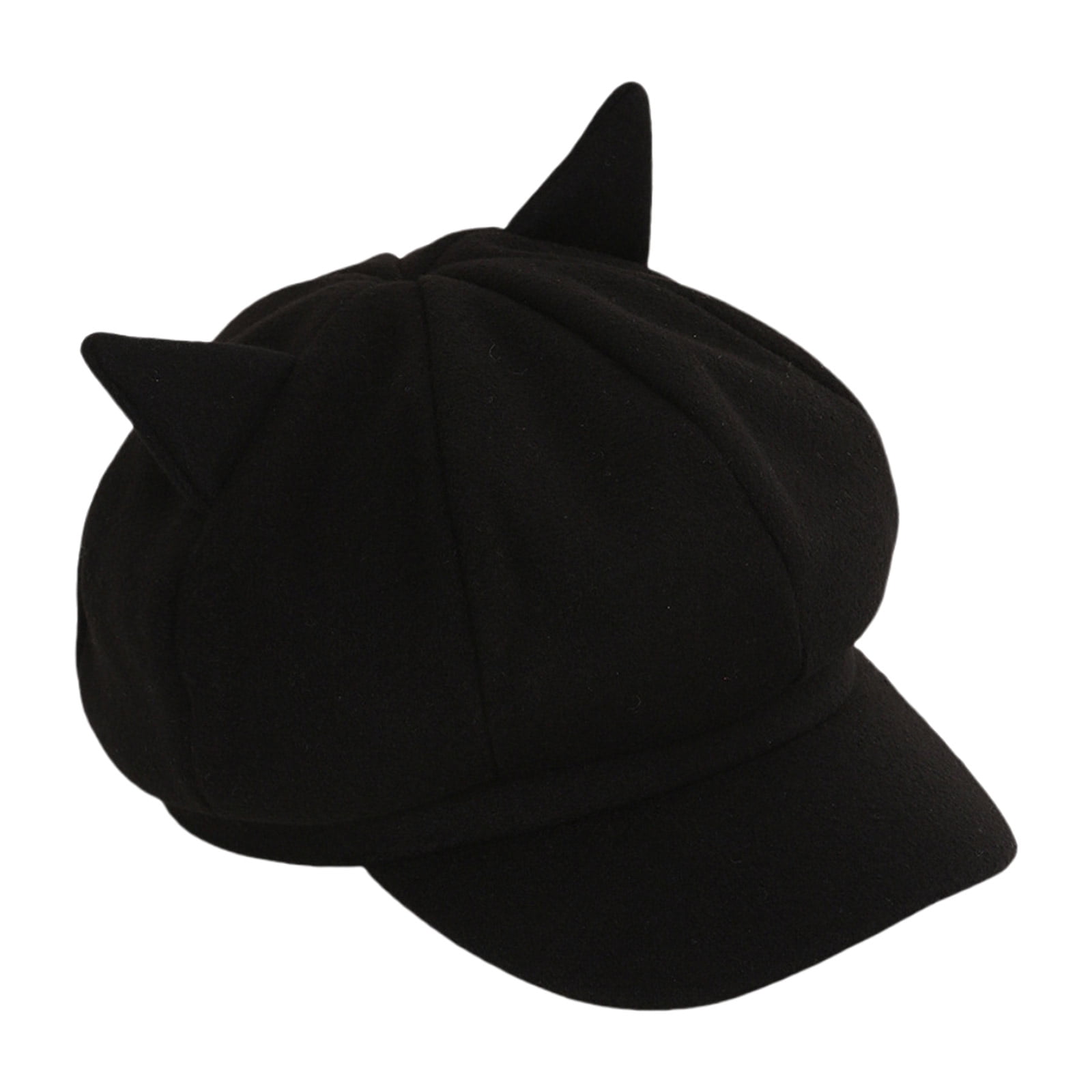 Girls Casual Berets Painter Hat Ear Duckbill Hat Berets for Girls Hat ...