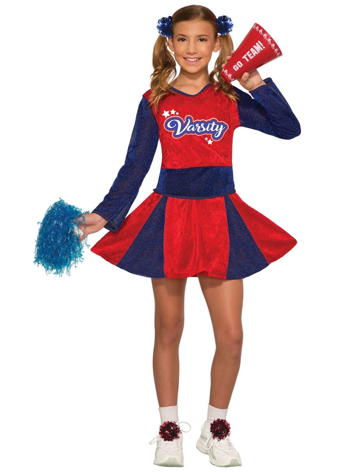 Girls Cheerleader Costume - Walmart.com