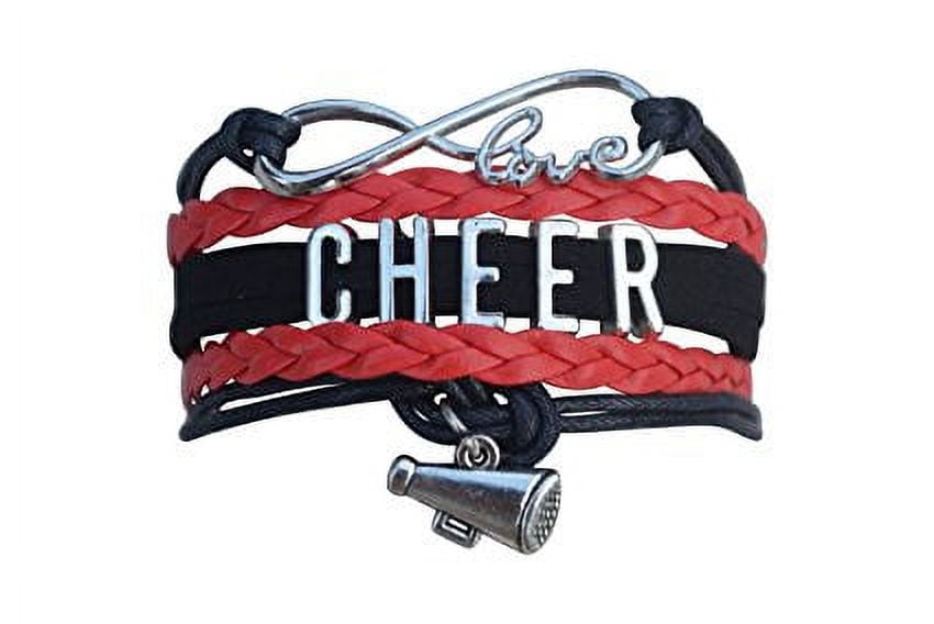 Girls Cheerleading Bracelet, Cheer Gifts- Cheer Jewelry- Cheer Bracelet ...