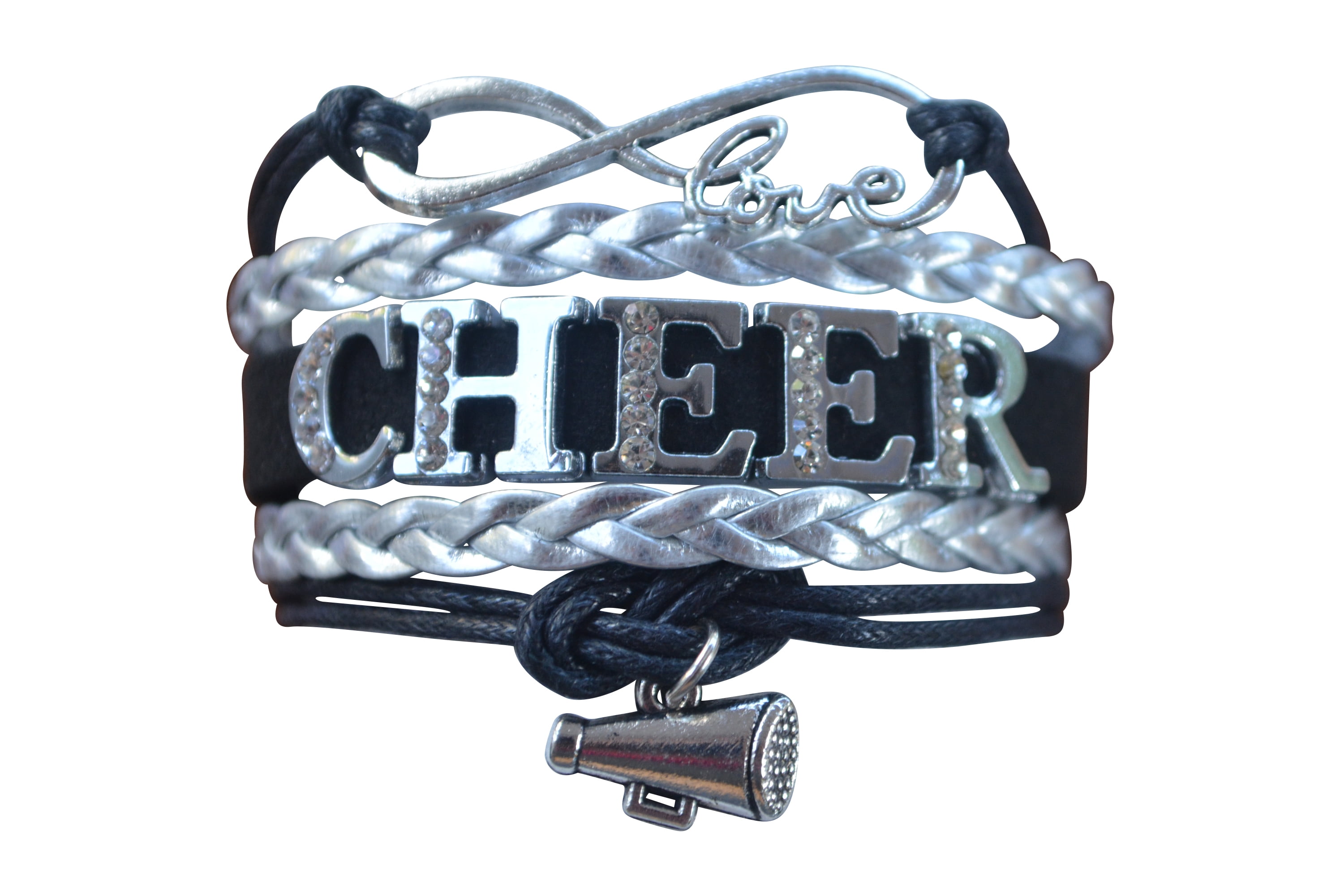 Girls Cheerleading Bracelet, Cheer Gifts- Cheer Jewelry- Cheer Bracelet ...