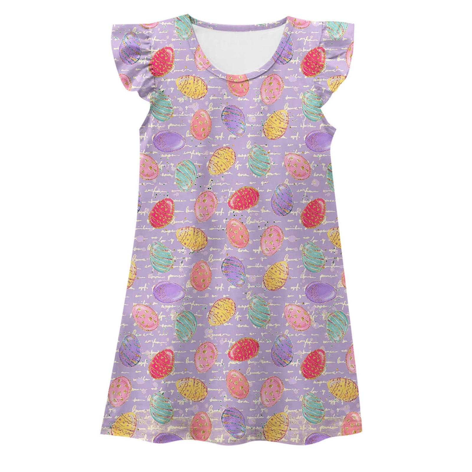 Girls Children Easter Pajama 3t Cartoon Rabbit Casual Wear Sleeveless ...