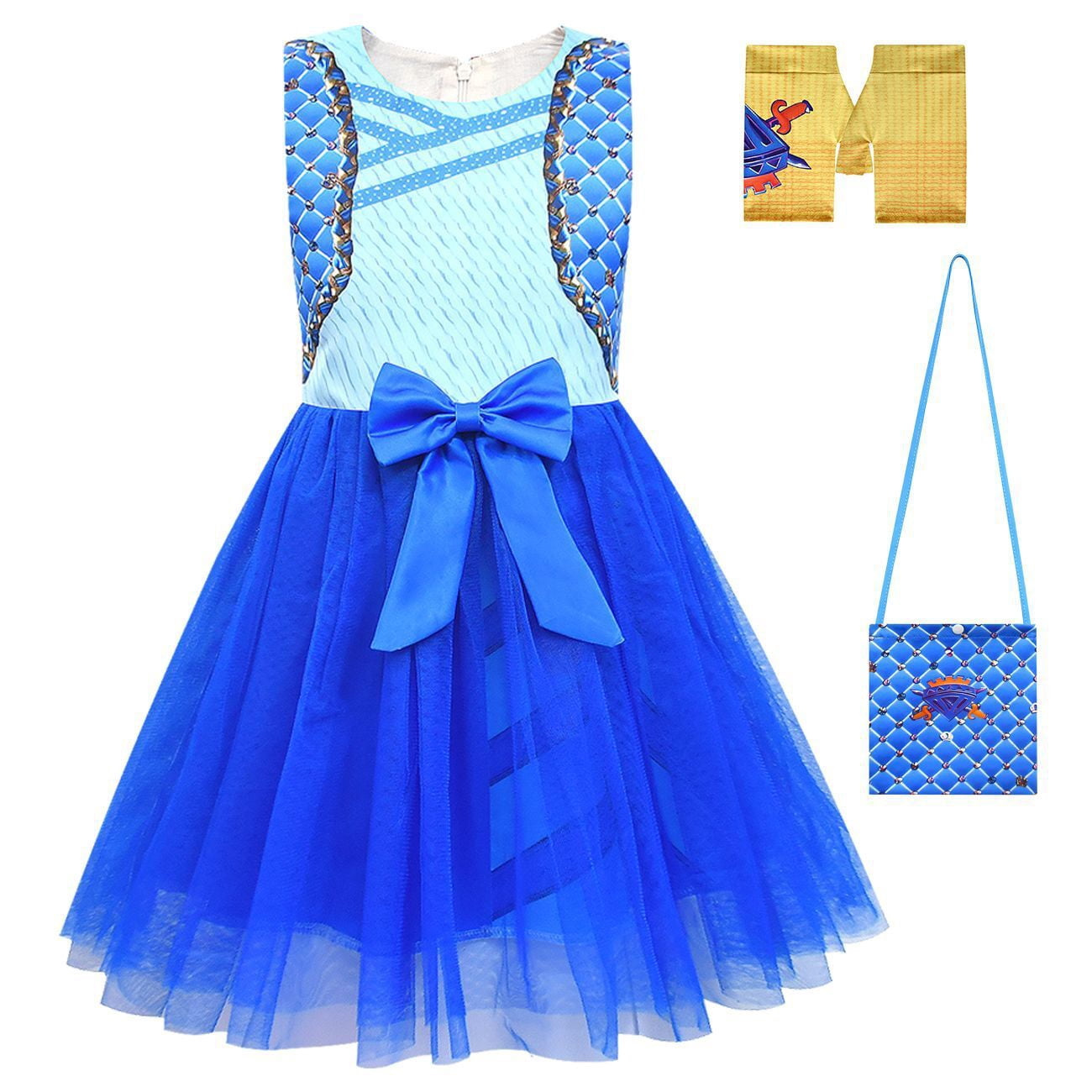 Girls Chloe Costume Princess Dress Halloween Movie Cosplay Outfits ...