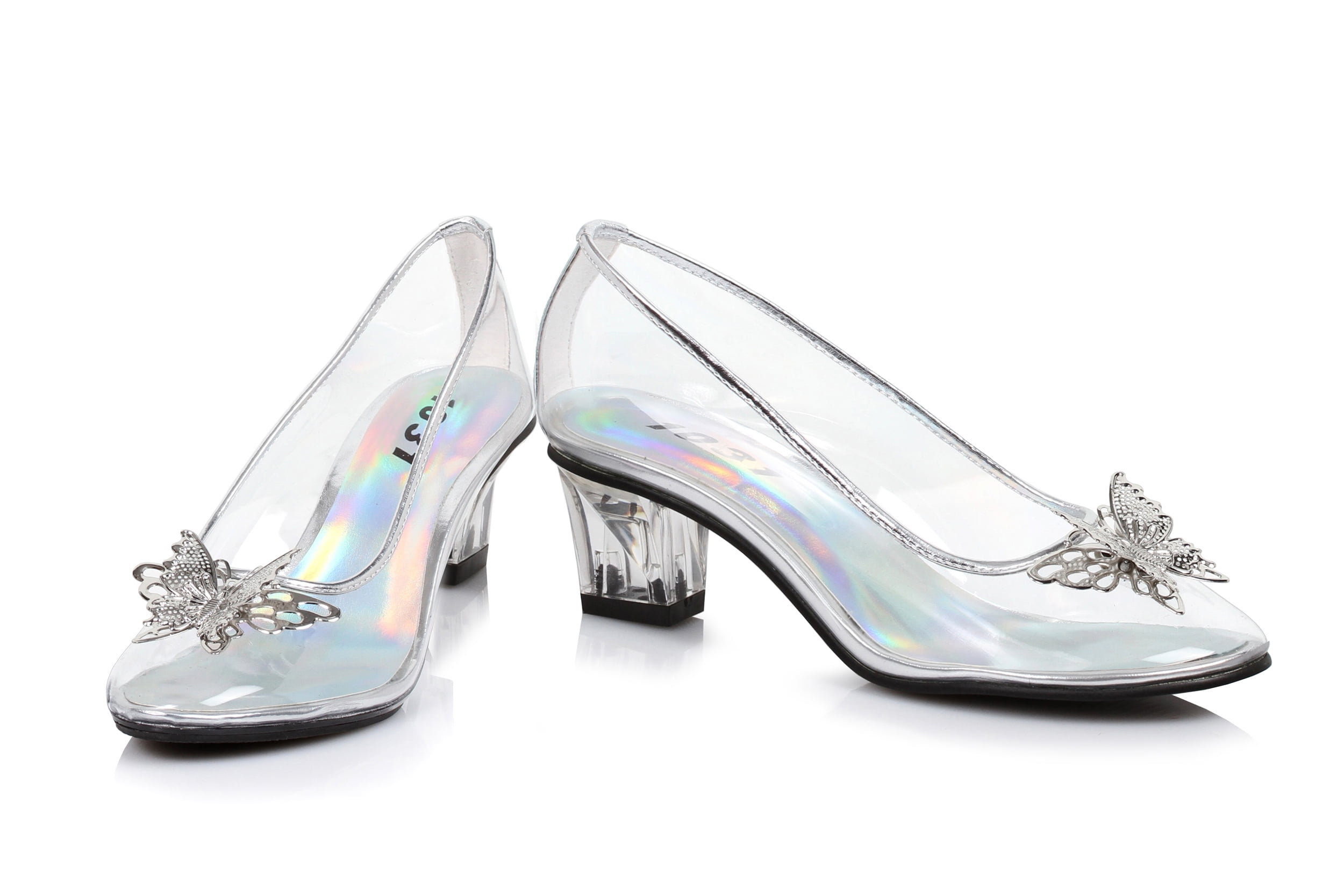 Girls Clear Princess Shoes - Walmart.com