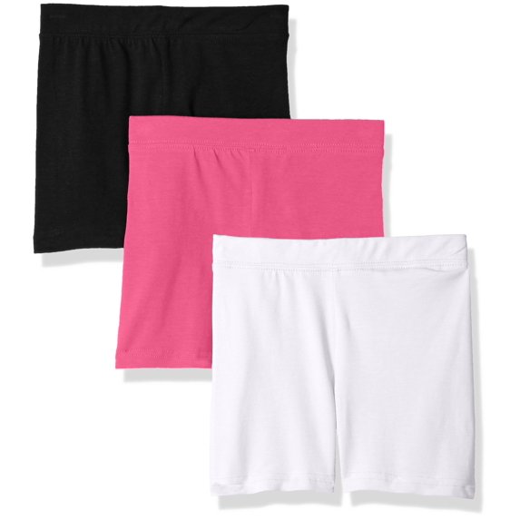 Girls Clementine Bike Shorts (Pack of 3) - Walmart.com