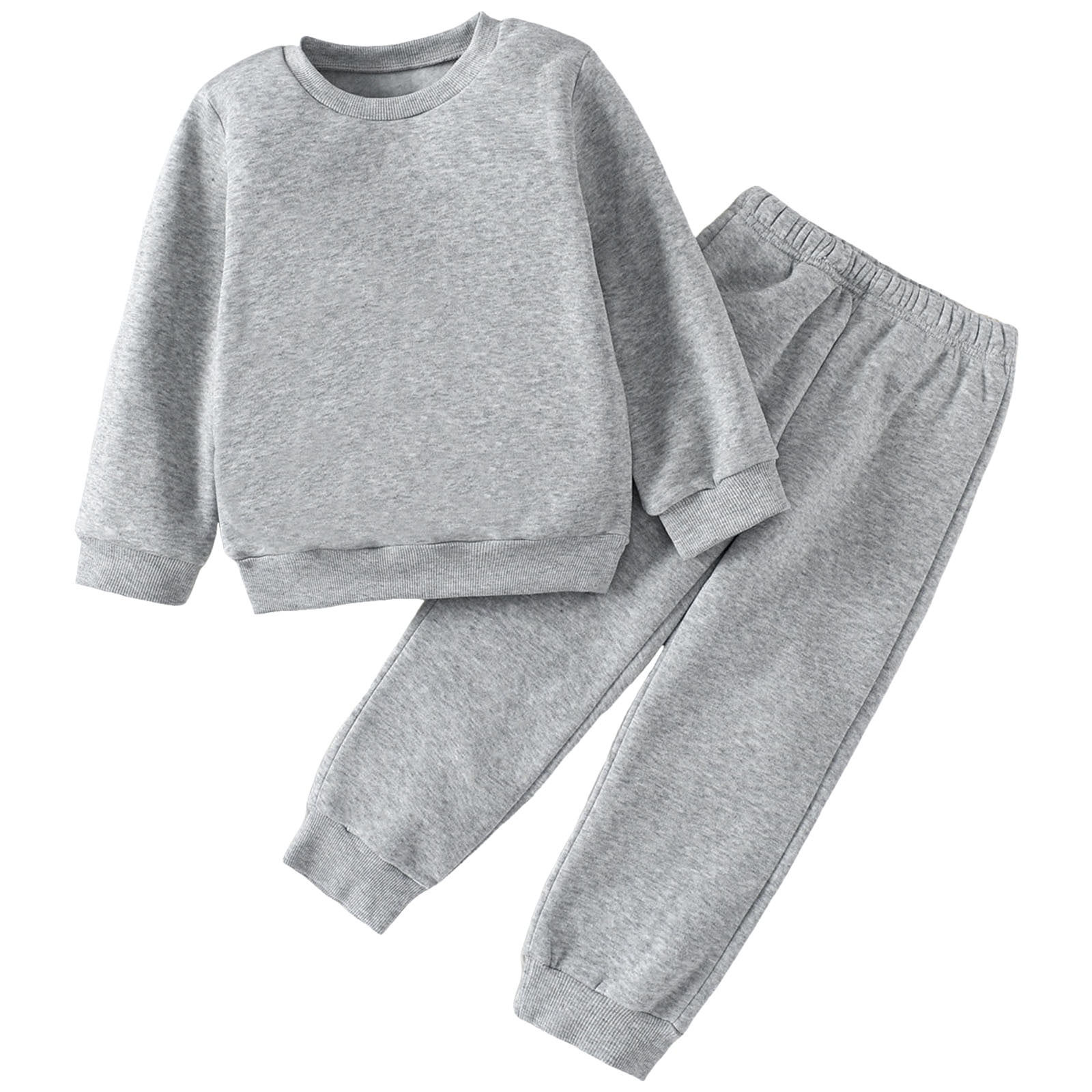 Girls Clothes 2 Piece Outfit Long Sleeve Crop Top + Cargo Pants, Tween ...
