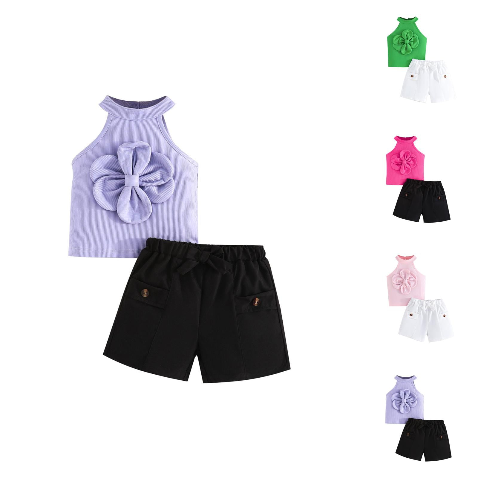 Girls Clothes Girls Clothing Sets Girls Summer Outfits 2 Piece Set ...