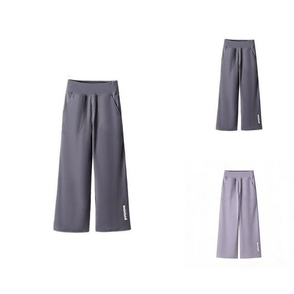 Girls Clothes Girls Flared Yoga Pants Warm Stretch Athletic Bottoms ...