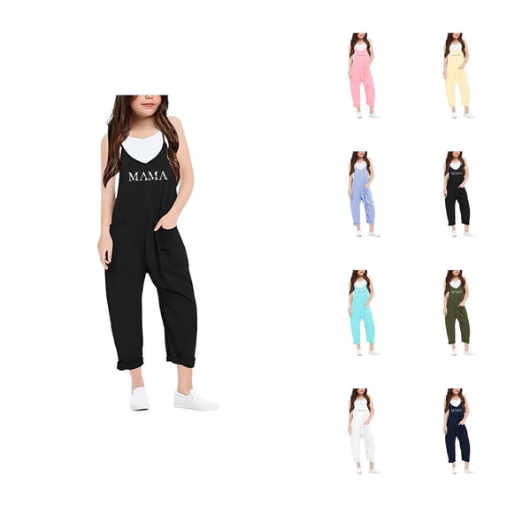 Girls Clothes Girls Printed Casual Romper One Piece Play Outfit Cute ...