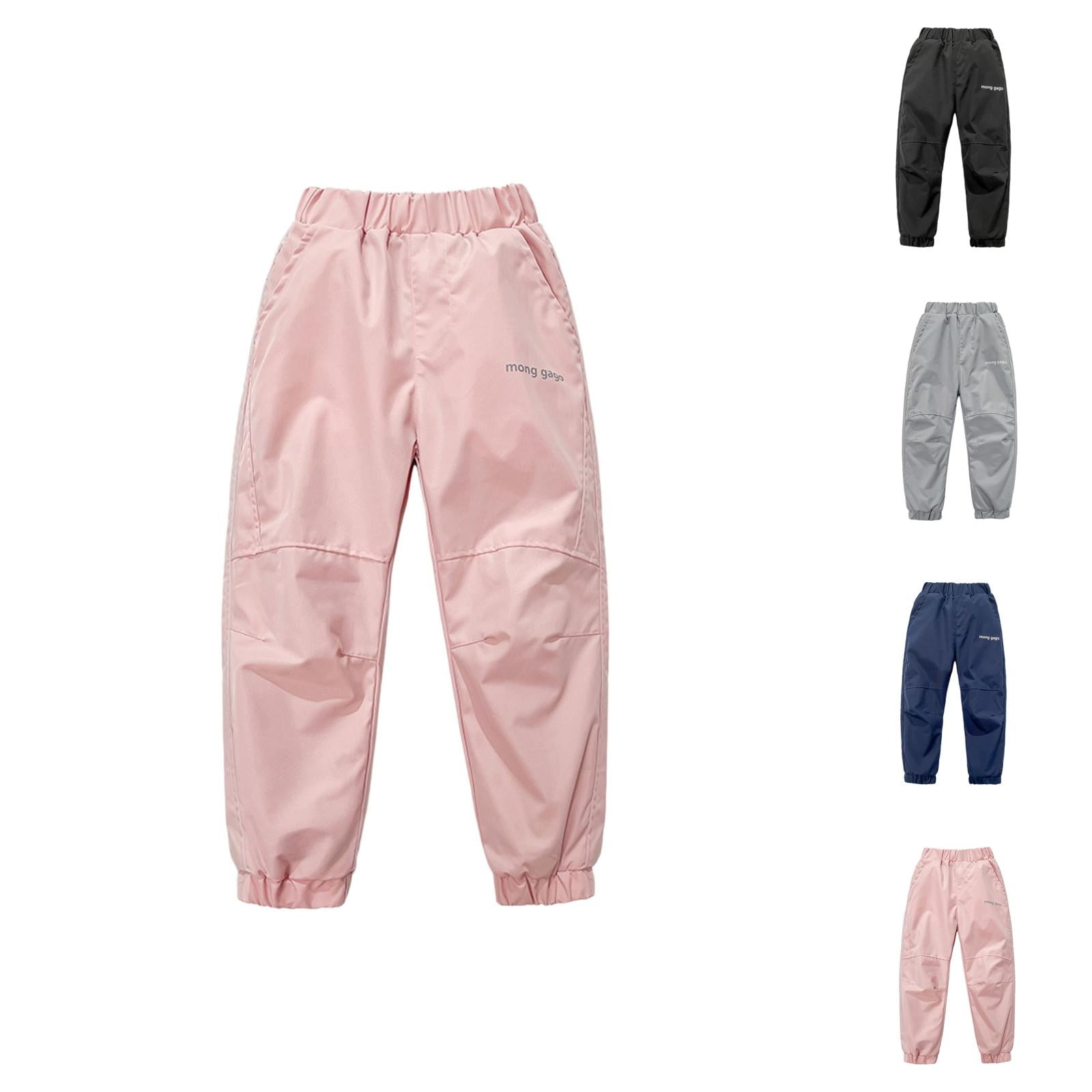 Girls Clothes Girls Snow Pants Insulated Winter Windproof Ski Trousers ...