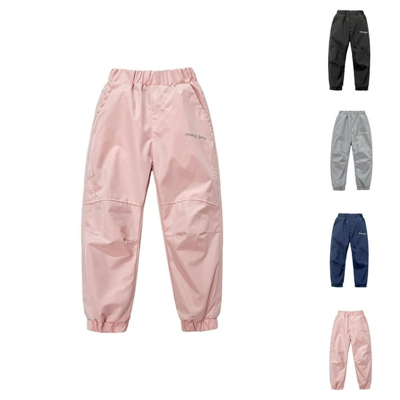 Girls Clothes Girls Snow Pants Insulated Winter Windproof Ski Trousers ...