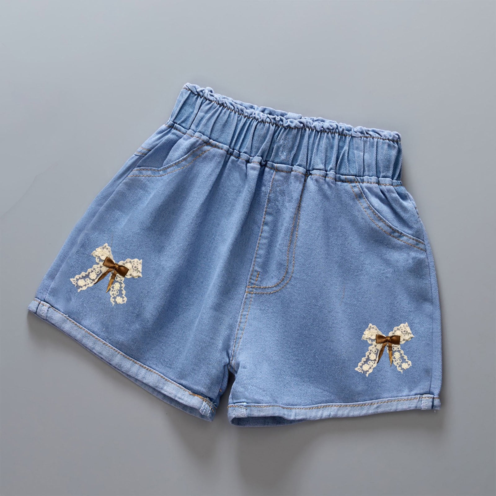 Girls Clothes under $5! Cagogo Little&Big Girls Summer Denim Shorts ...