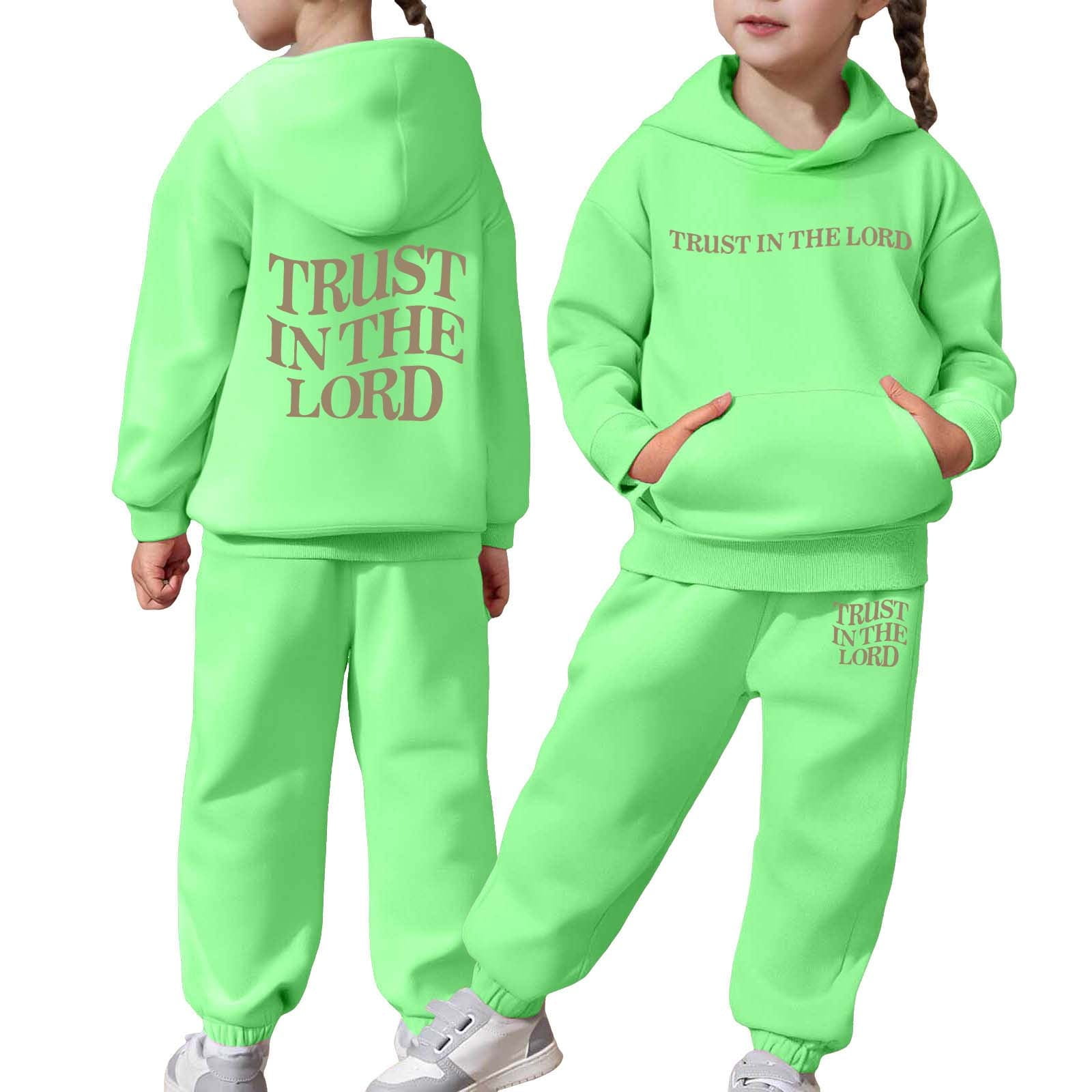 Girls Clothing Sets Girls Sweat Sets Child Toddler Boys Girls Long ...