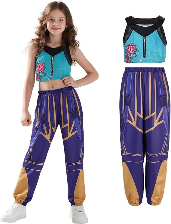 Girls Costumes Size 10-12 Pop Stars Costume zoeyY Suit Pop Singer Pop ...