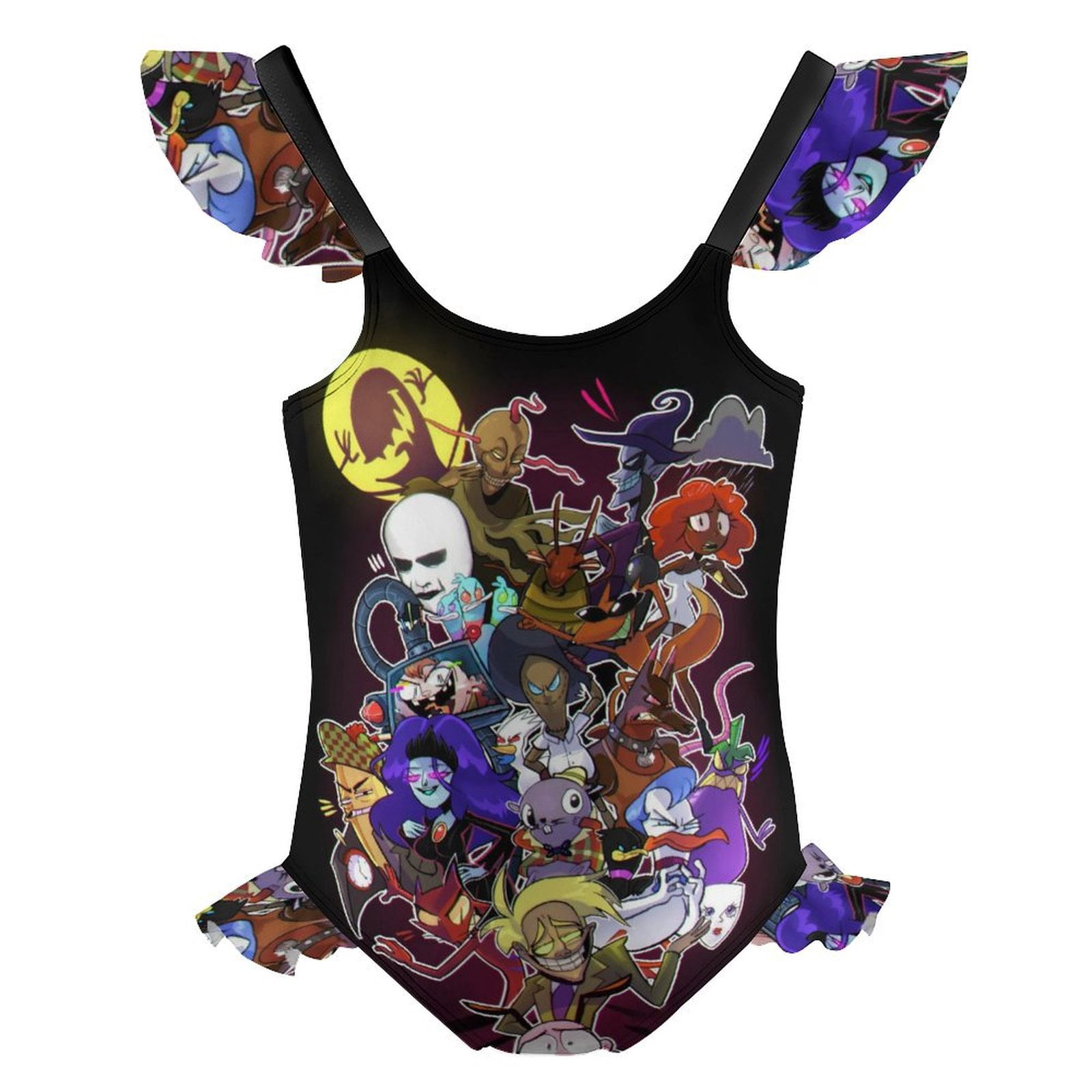 Girls Courage The Cowardly Dog One Piece Swimsuit Bathing Suit ...