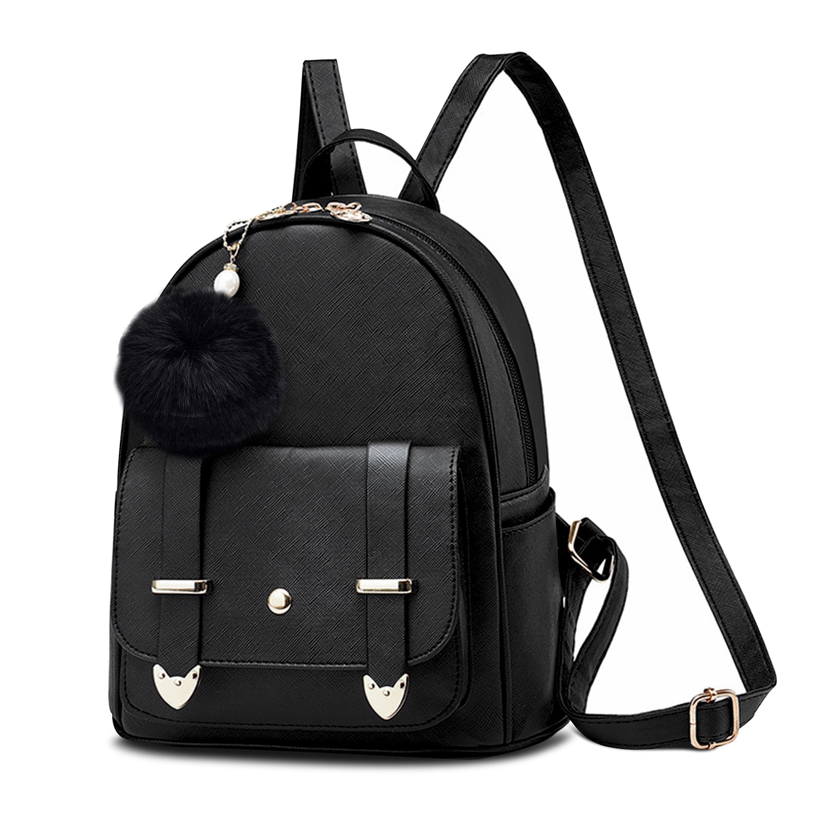 Girls Mini Backpack Purse PU Leather Fashion School Bag for Teens Women ...