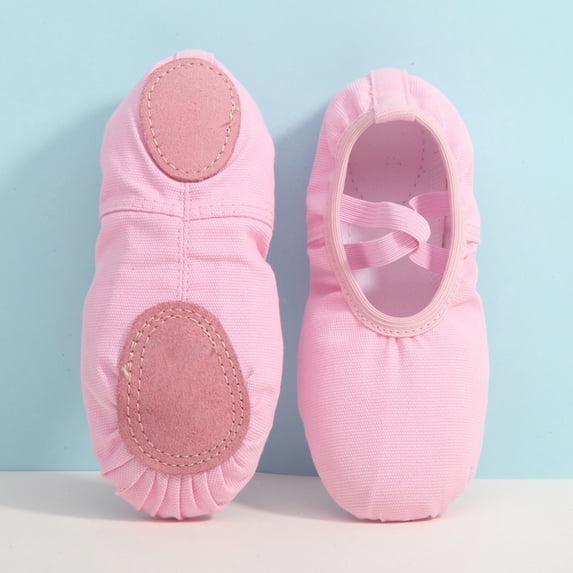 Girls Dance Ballet Shoes, Warm Indoor Performance Footwear, Soft Yoga ...
