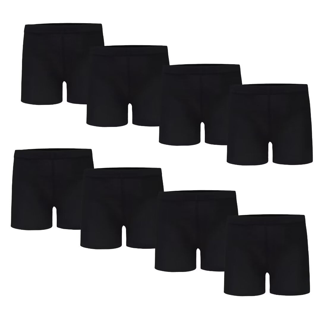 Tphon Girls Breathable Stretchy Dance Shorts 8 Pack Kids Cycling Bike ...