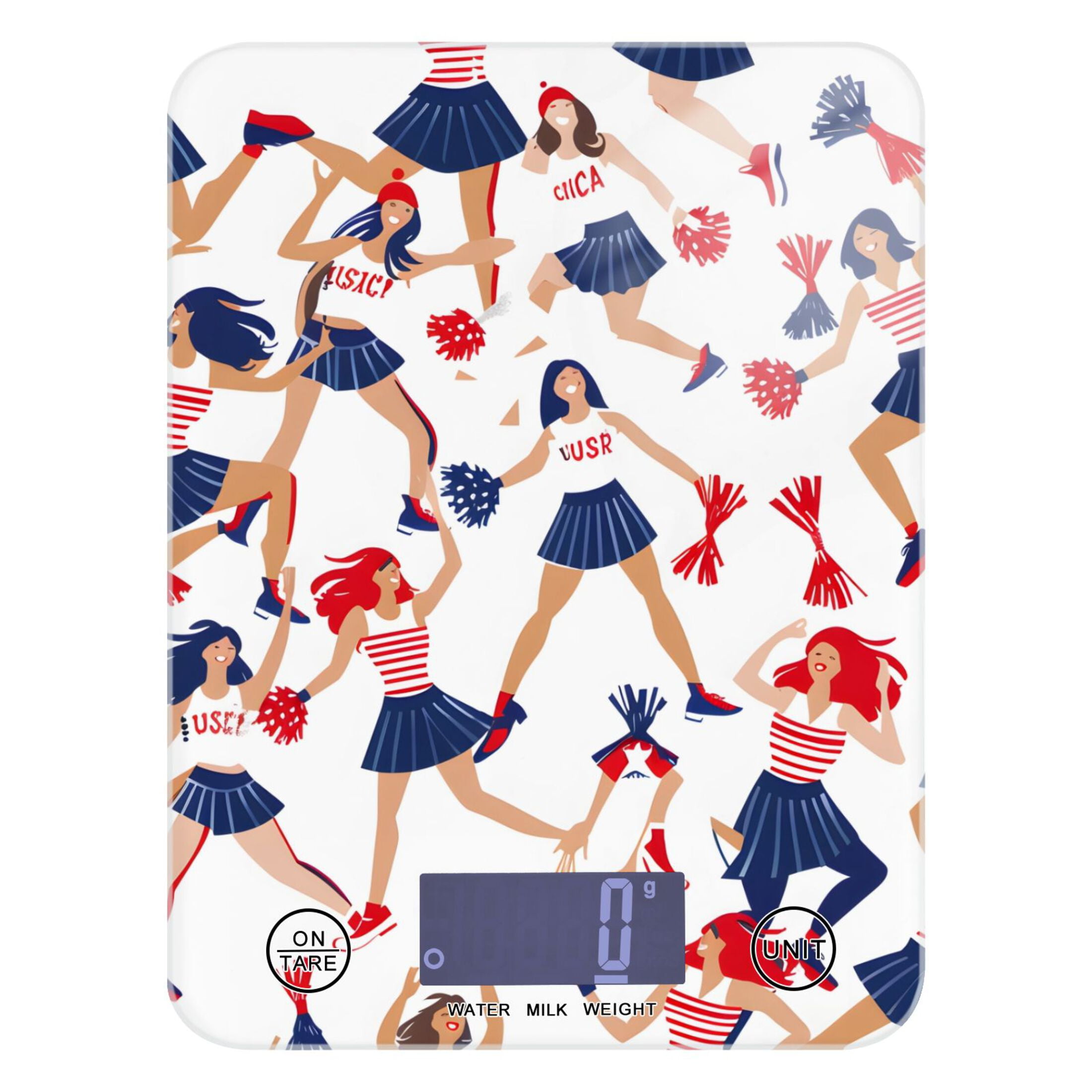 Girls Dancing Cheering Squad Electronic Kitchen Scale Easy to Use ...