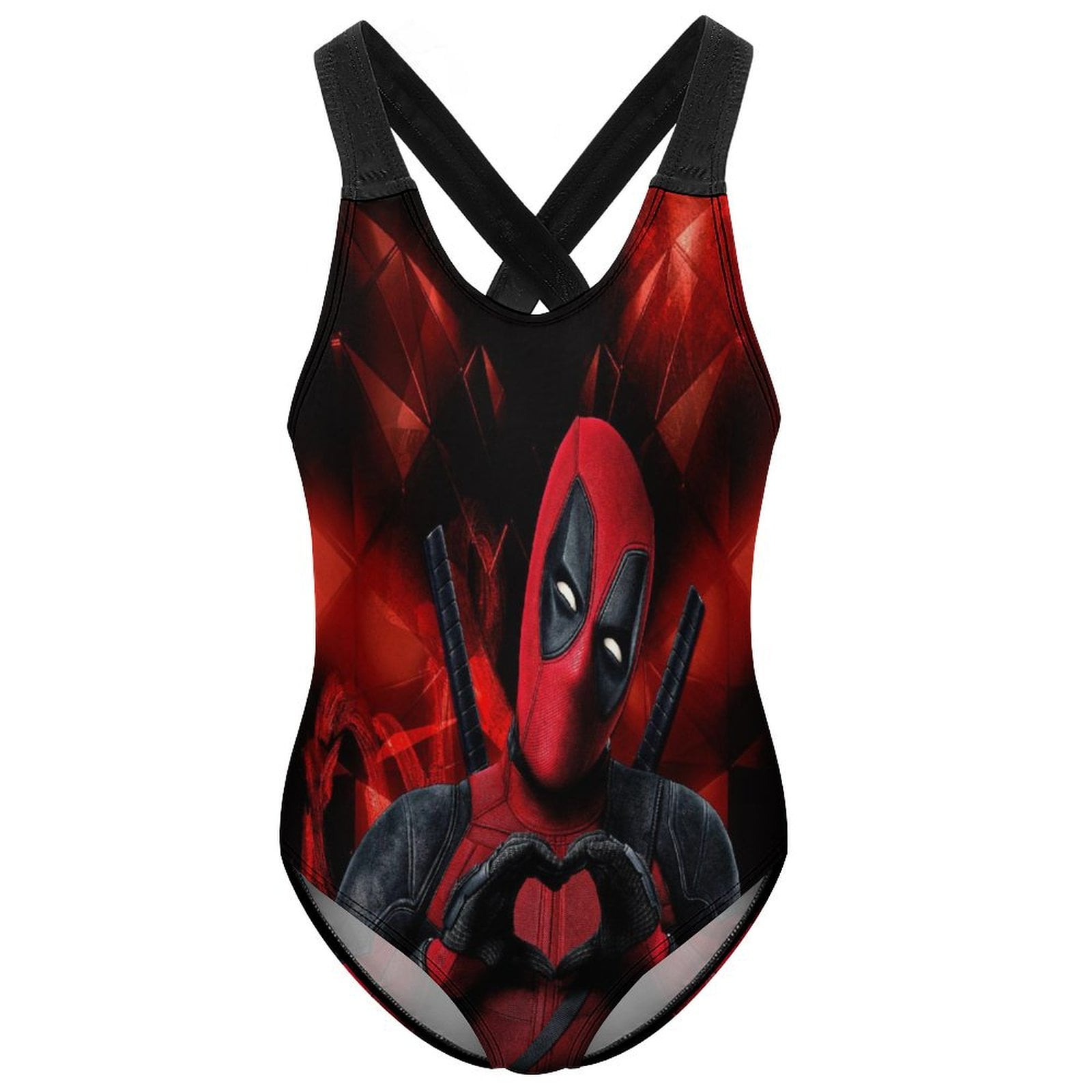 Girls Dead-Poo One Piece Swimsuits Quick Dry Swimwear Bathing Suit for ...