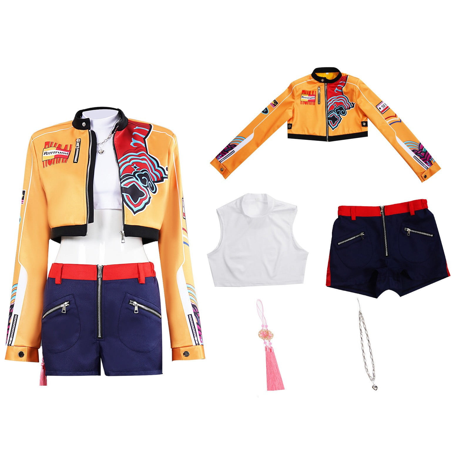 Girls Demon Outfits Hunters Dress, Anime Character Outfits Dress ...
