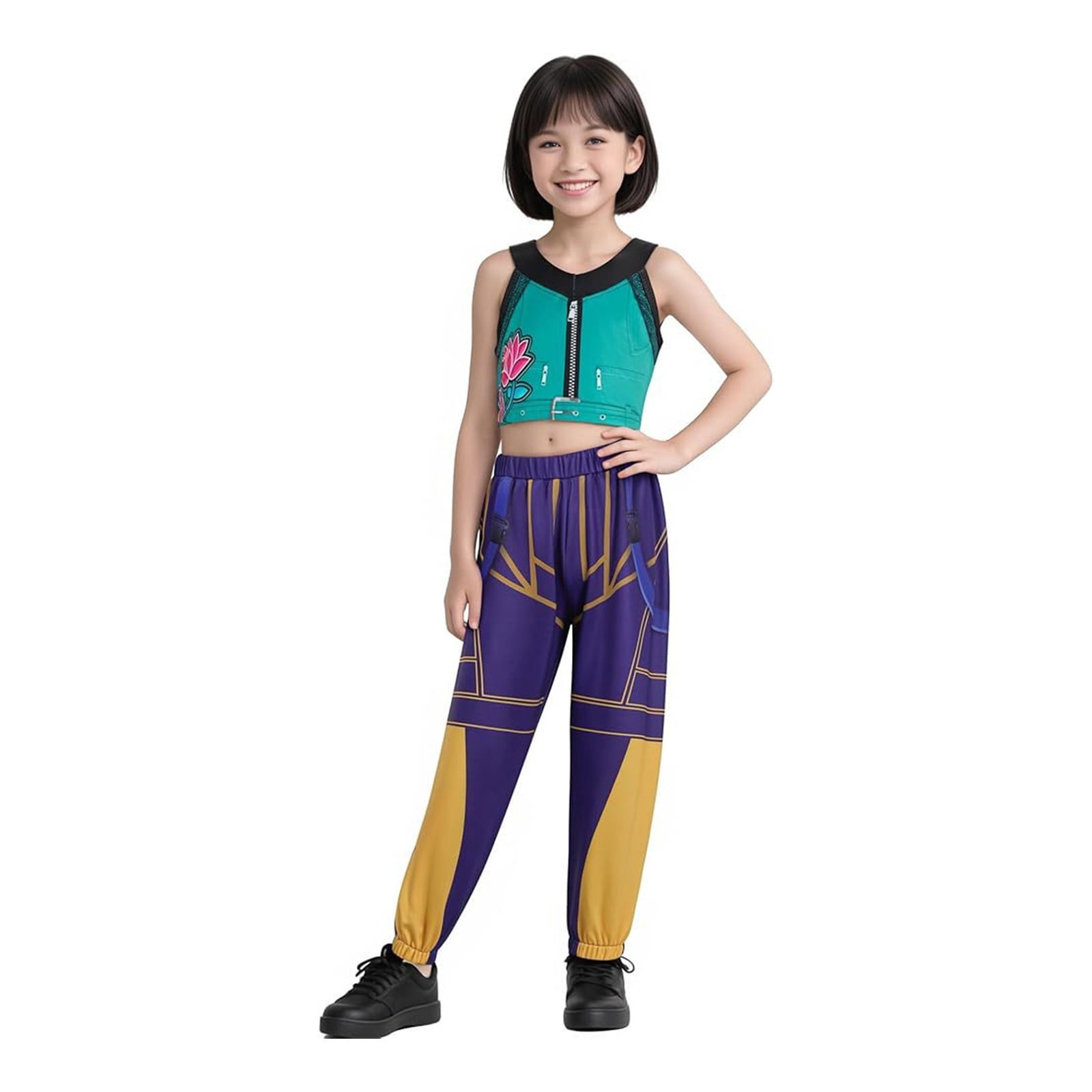 Girls Demon Outfits Hunters Dress,Size 11-12 Pop Singers Girls Princess ...