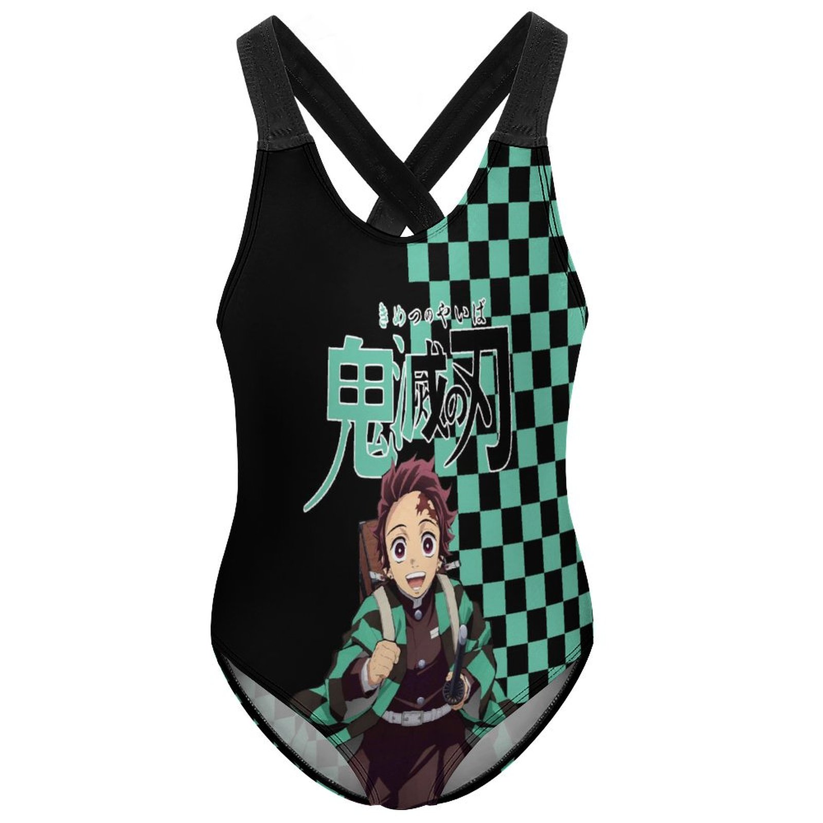 Girls Demon Slayer One Piece Swimsuit Bathing Suit Beachwear - Walmart.com
