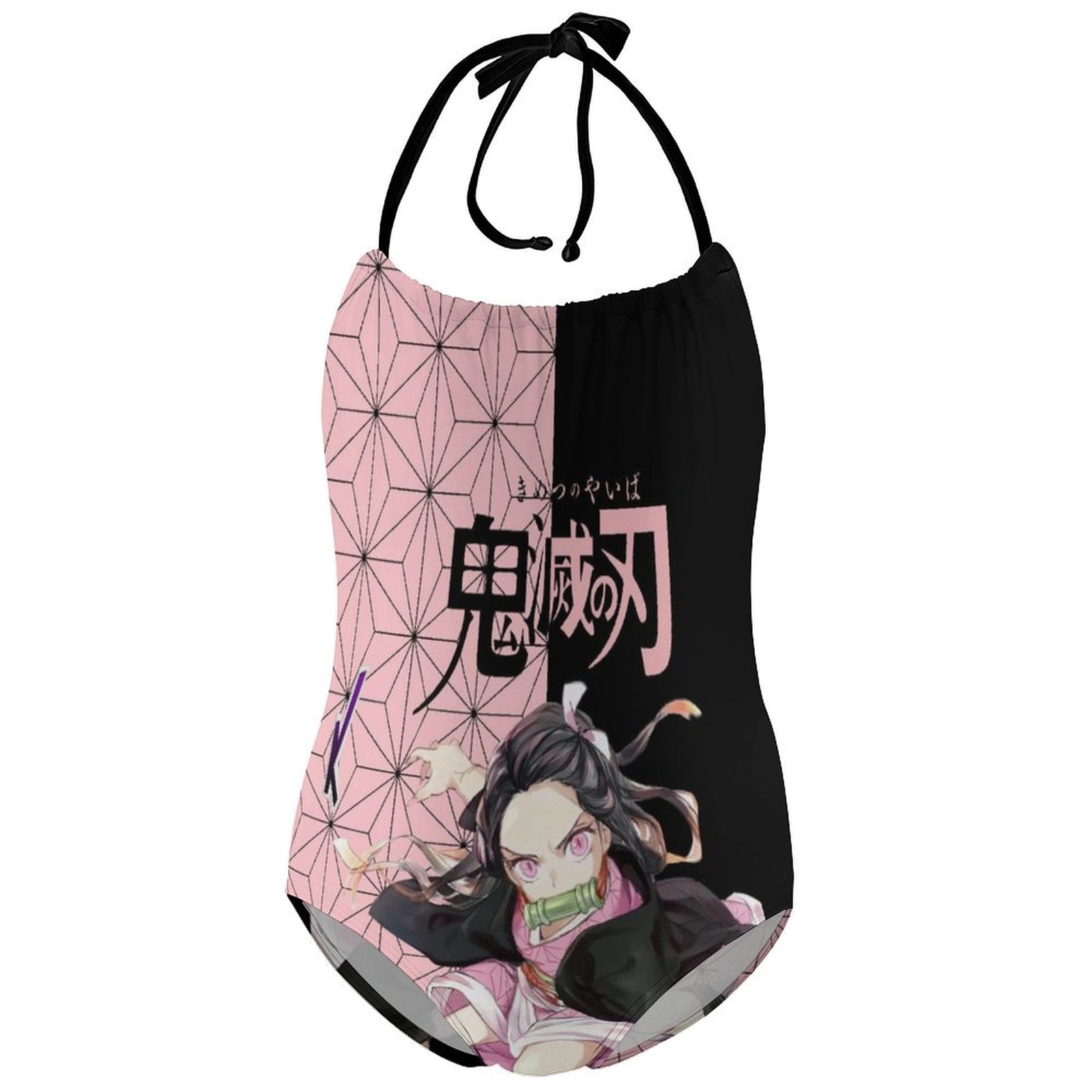 Girls Demon Slayer One Piece Swimsuit Bathing Suit Beachwear - Walmart.com