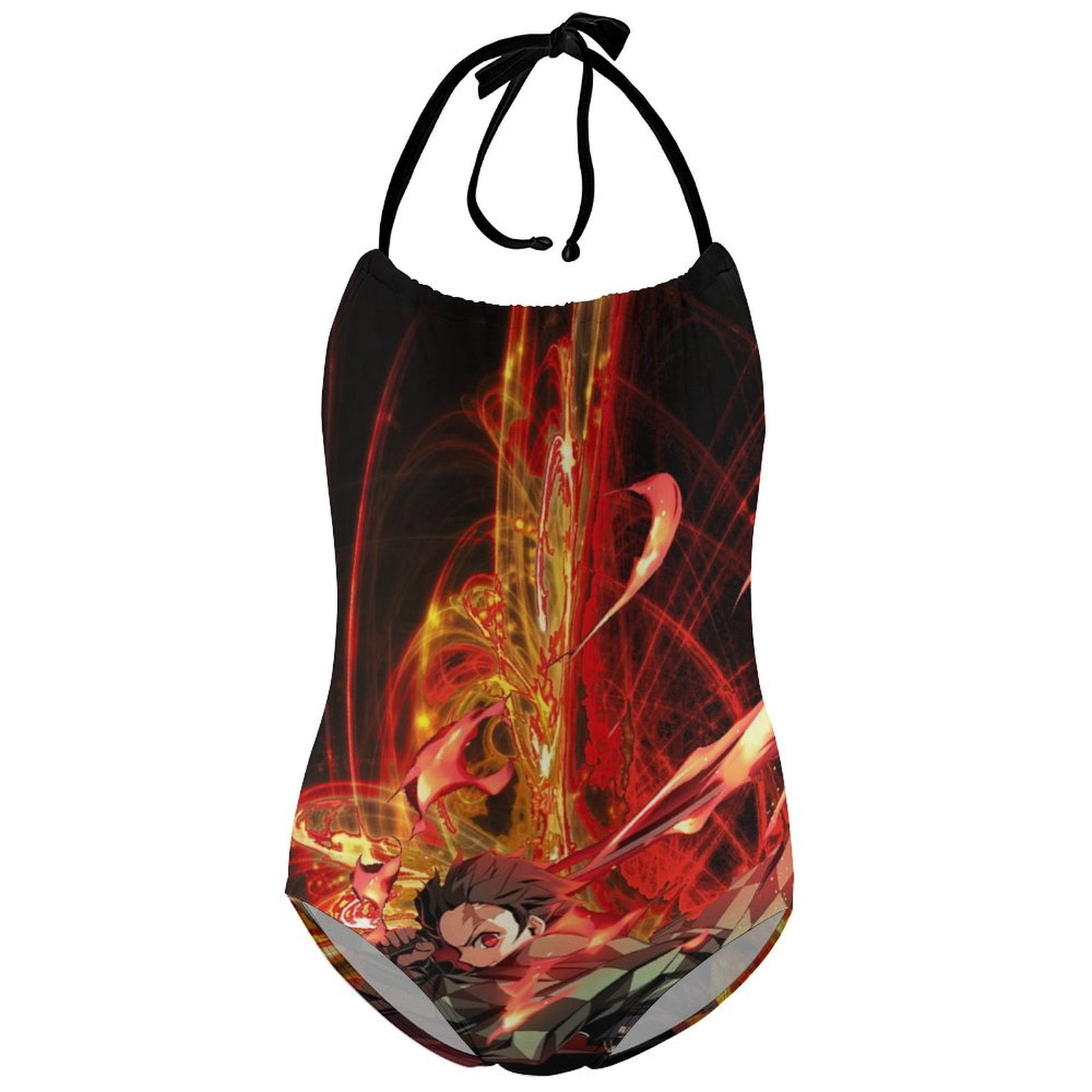 Girls Demon Slayer One Piece Swimsuit Bathing Suit Beachwear - Walmart.com