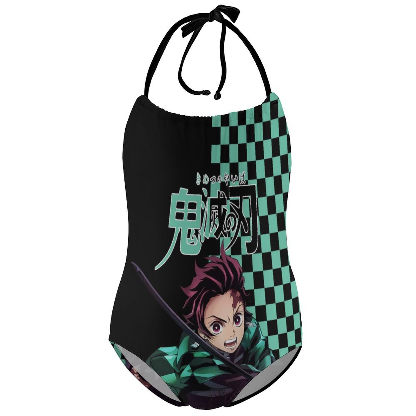 Girls Demon Slayer One Piece Swimsuit Bathing Suit Beachwear - Walmart.com
