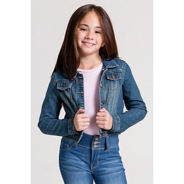 Levi's Girls' Denim Trucker Jacket, Sizes 4-16 - Walmart.com