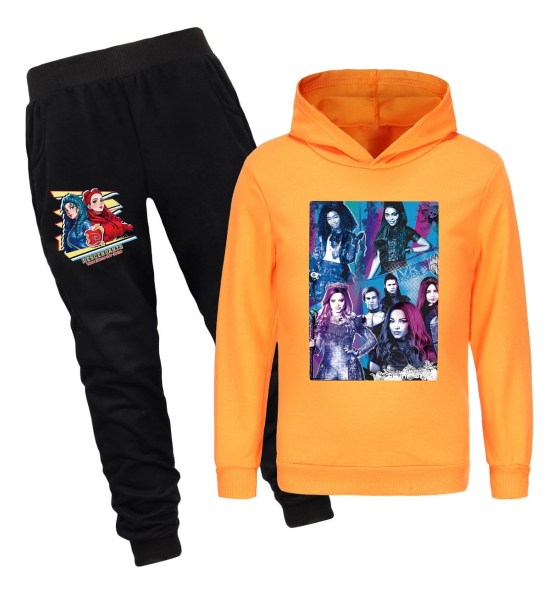 Girls Descendants 4 The Rise of Red Hoodie Clothing Set – 2-Piece ...