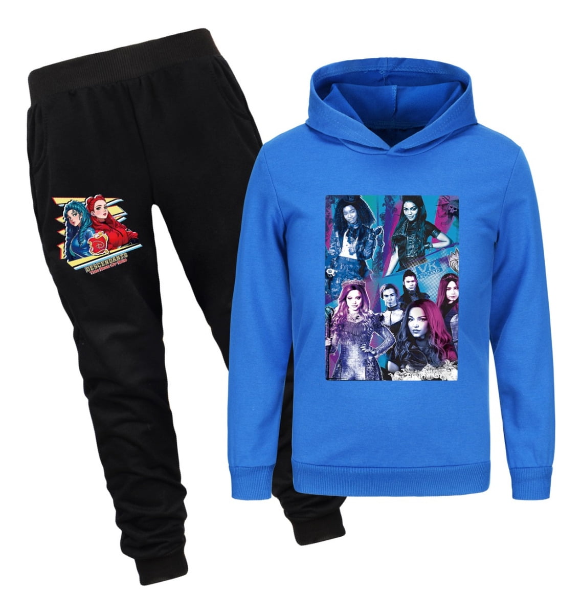 Girls Descendants 4 The Rise of Red Hoodie Clothing Set – 2-Piece ...